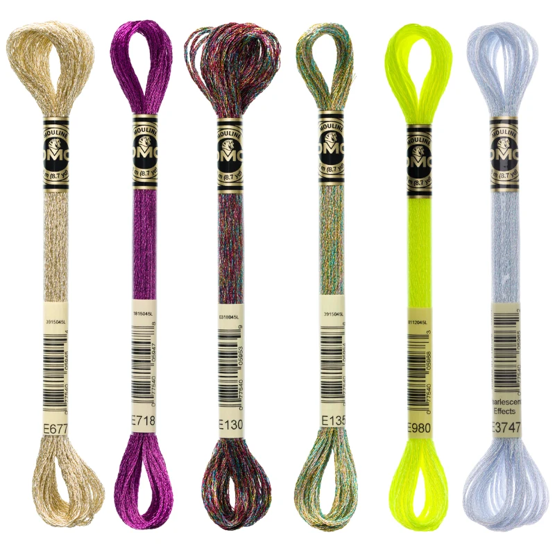 DMC Mouliné Light Effects Fil à Broder - Achetez pas cher ici